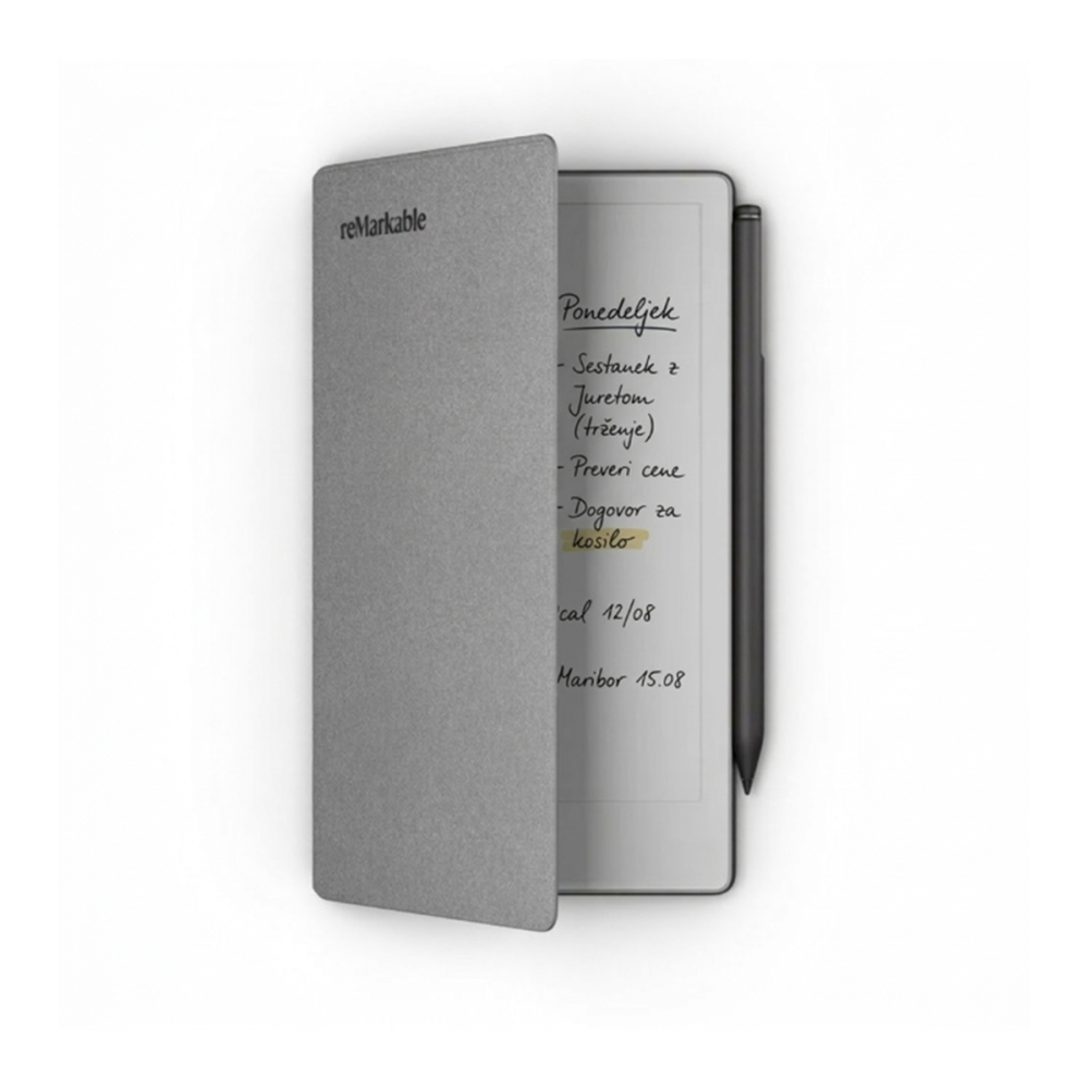 reMarkable Paper Pro Move + Marker Plus + Book Folio Grey